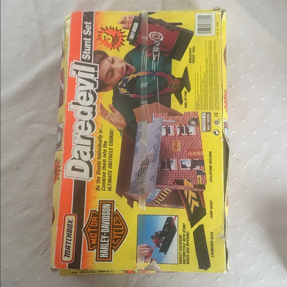 Match | Toys | Vintage 994 Matchbox Harleydavidson Daredevil Stunt Set ...